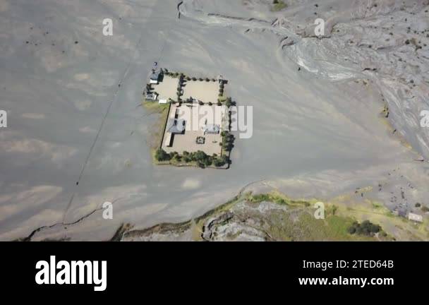An aerial view of Luhur Poten Temple Pura Luhur Poten, a Hindu Temple ...