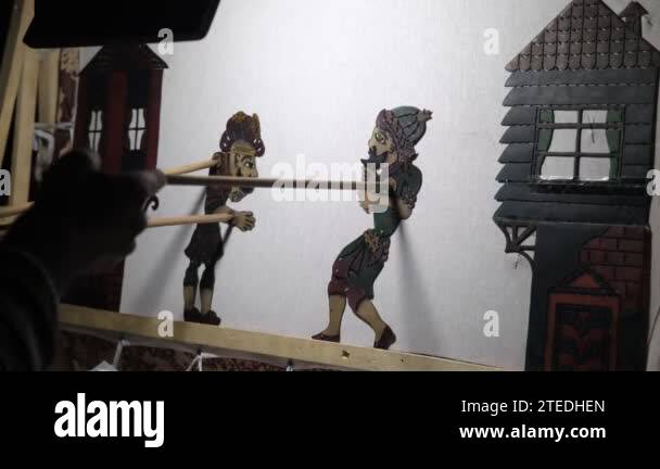 Behind the scenes of a puppet theatre Stock Videos & Footage - HD and ...