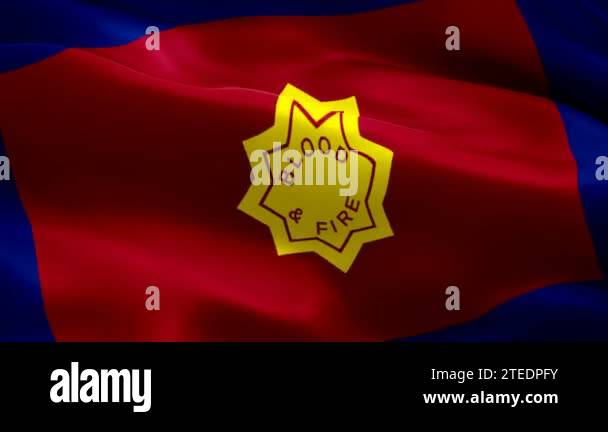 Protestant Christian church Flag Animation background video waving in ...