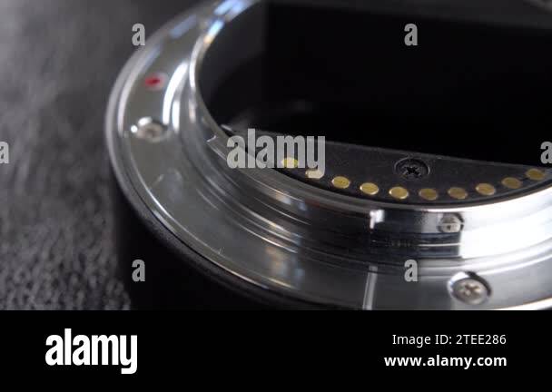 Photo lens bayonet mount Stock Videos & Footage - HD and 4K Video Clips ...