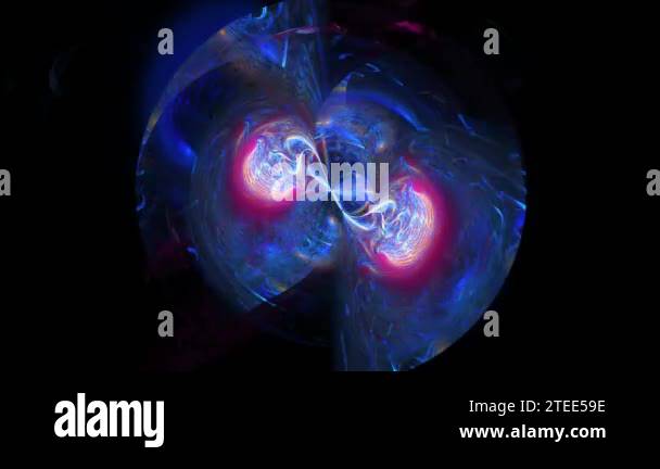 Abstract holographic gradient rainbow animation. Visual illusions ...