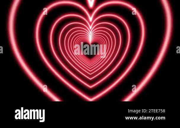 Heart tunnel loop Stock Videos & Footage - HD and 4K Video Clips - Alamy