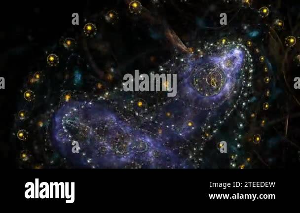 Abstract holographic gradient rainbow animation. Visual illusions ...