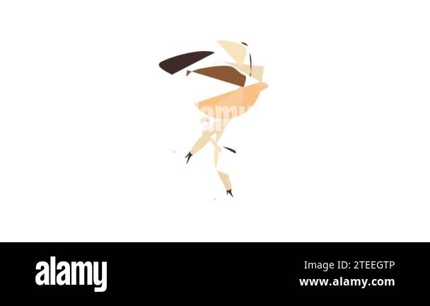 Throwing player icon animation Stock Video Footage - Alamy