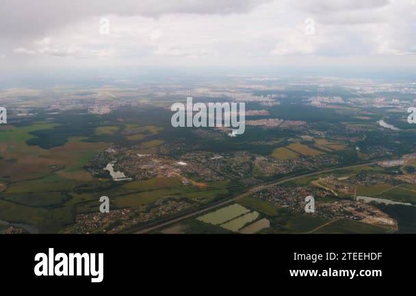 Moscow city, top view Stock Video Footage - Alamy
