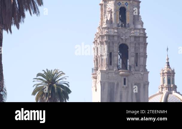Spanish colonial revival architecture in Balboa Park, San Diego ...