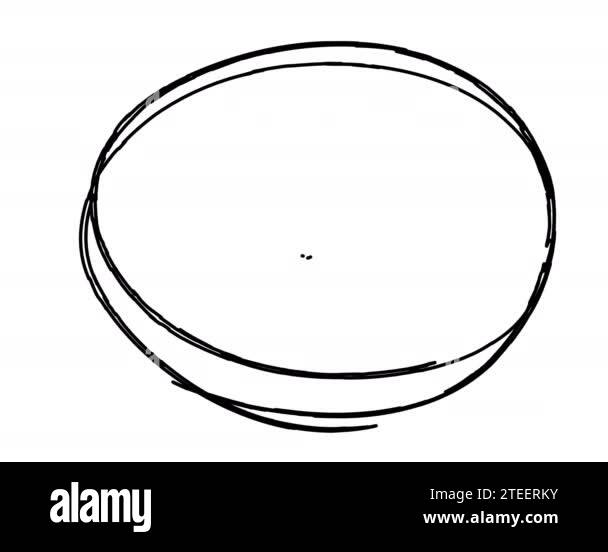 Animation of 4K concentric circles on a black background.Suitable for ...