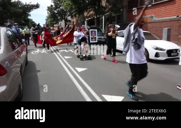 Supporters assembled in TJ Hickey Park in Waterloo on the 18th ...