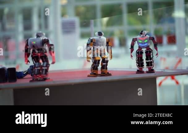 Technological soldier design of the miniature robots saluting and ...