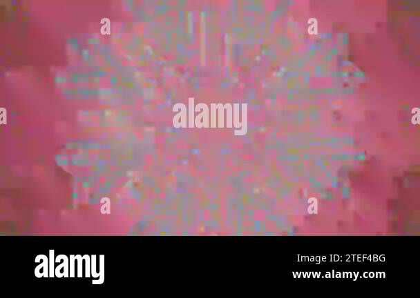 Bad tv effect, glitch, noise, visual video effects, different elements ...