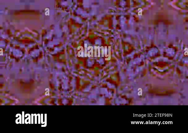 Bad tv effect, glitch, noise, visual video effects, different elements ...