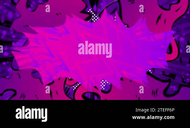 Comic Book Background. Motion poster. 4k animated Comics moving ...