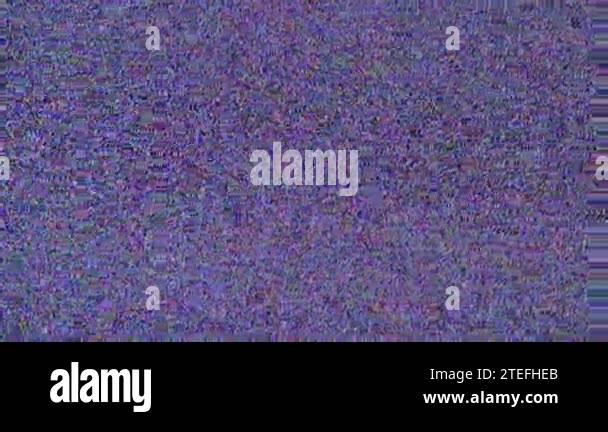 Television RGB color static noise Stock Video Footage - Alamy
