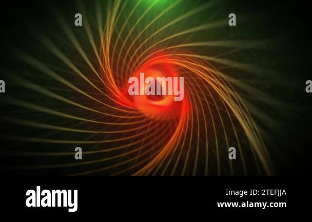 Abstract Swirling Spiral Tunnel Light Background Loop/ 4k animation of a beautiful wallpaper ...