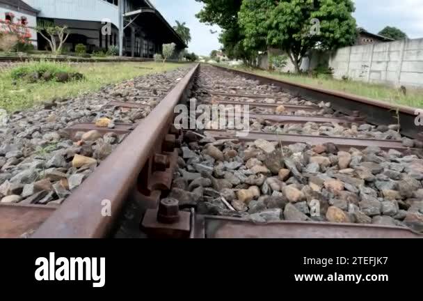 The appearance of ancient steam trains that are not much different from ...