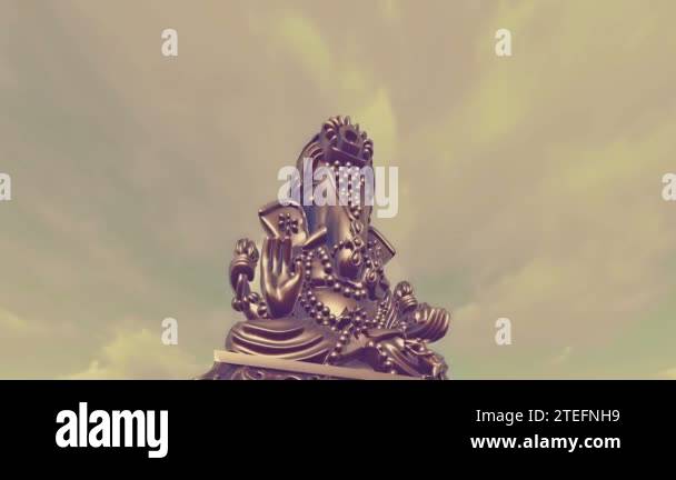 The Hindu God Ganesh animation Stock Video Footage - Alamy