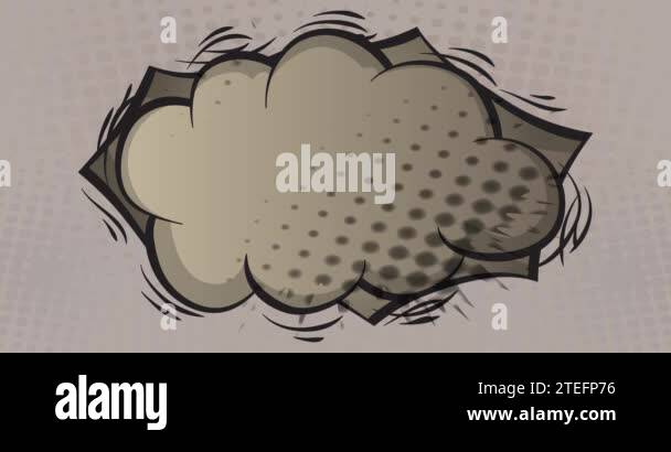 Retro comic style Speech Bubble background. Manga cartoon backdrop ...