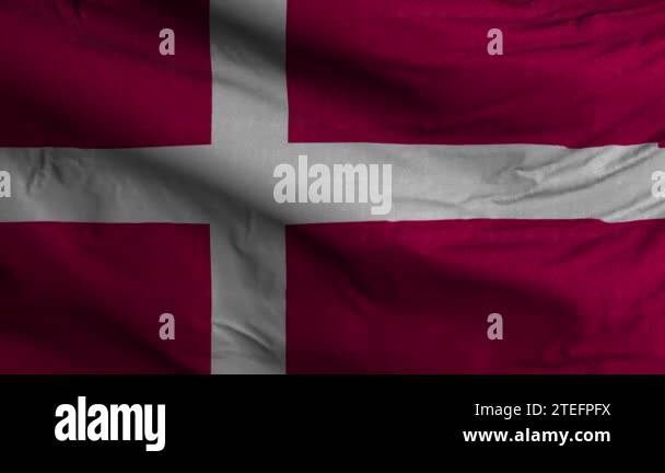Denmark Flag Loop Background 4K Stock Video Footage - Alamy