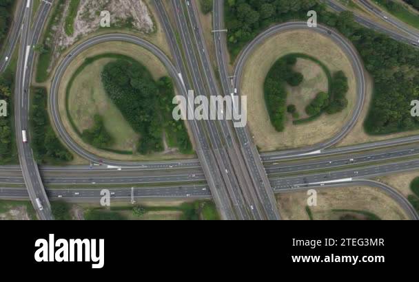 The Lunetten Junction is a Dutch traffic interchange for the connection ...