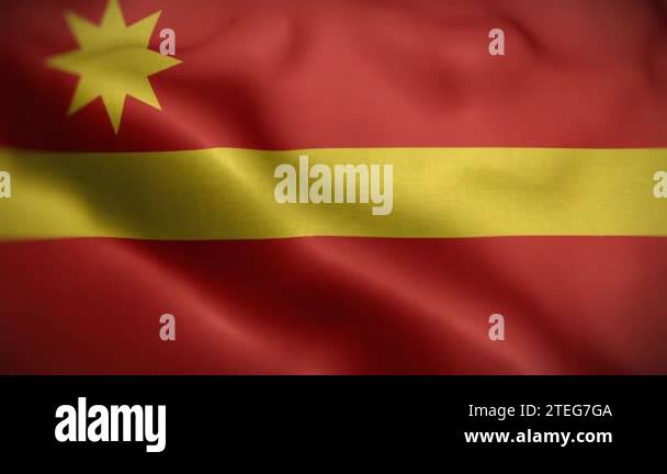 Toa Alta Puerto Rico Flag Loop Background 4K Stock Video Footage - Alamy