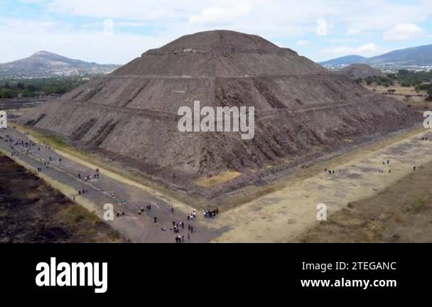 Mexico mexican teotihuacan america american sun pyramid Stock Videos ...