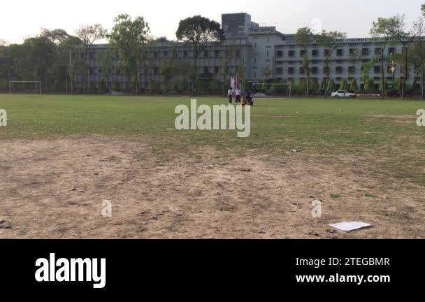 Unidentified students at the Dhaka Residential Model College in ...