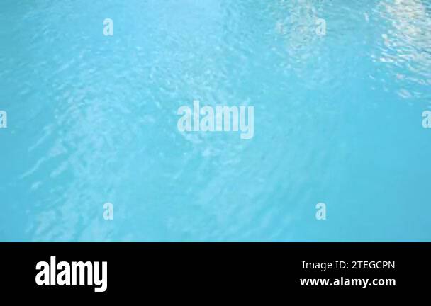 Water surface texture, Slow motion clean swimming pool ripples and wave ...