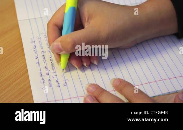 Poor handwriting Stock Videos & Footage - HD and 4K Video Clips - Alamy