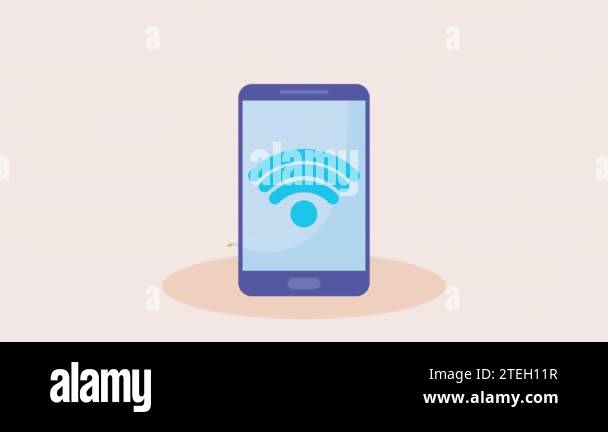 Smartphone wifi signal device Stock Videos & Footage - HD and 4K Video ...