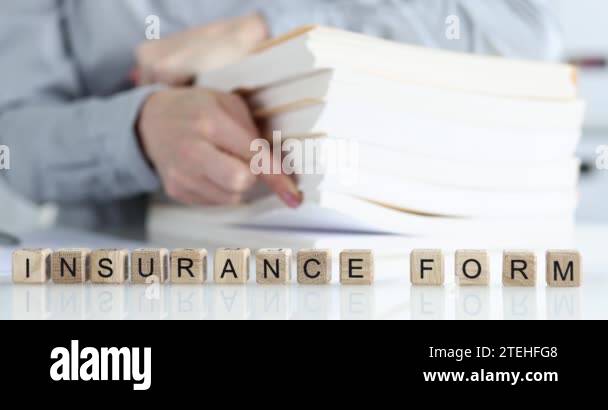 Insurance forms Stock Videos & Footage - HD and 4K Video Clips - Alamy
