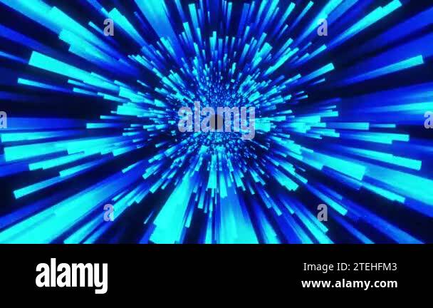 Abstract Data line Stream Digital Network Tunnel Technology VJ Loop ...