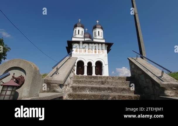 The wall church built in 1936 in Novaci is an Orthodox Christian church ...
