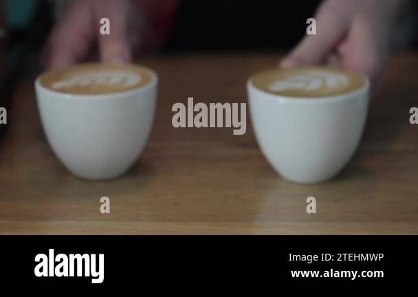 Italian breakfast two cappuccino Stock Videos & Footage - HD and 4K ...