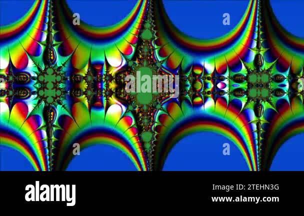 Abstract Computer generated Fractal design. A fractal is a never-ending ...