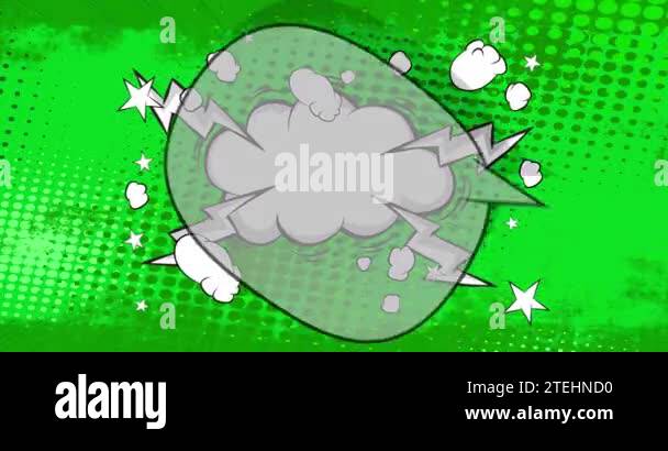 Retro comic style Speech Bubble background. Manga cartoon backdrop ...