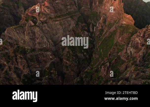 Madeira summits peaks sunset Stock Videos & Footage - HD and 4K Video ...