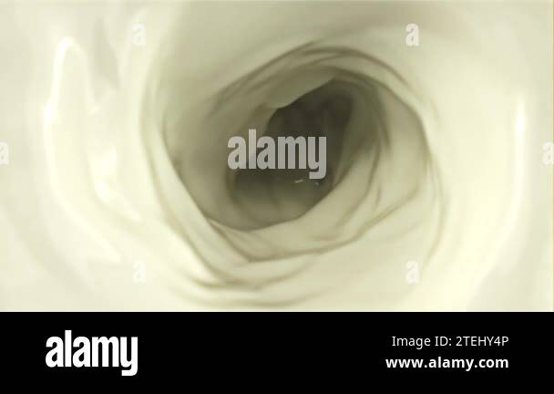 A whirlpool of milk. Top view. Filmed on a high-speed camera at 1000 ...