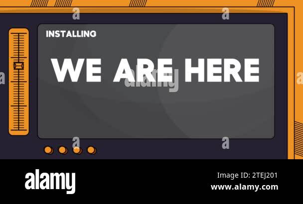 Cartoon screen computer display equipment Stock Videos & Footage - HD ...