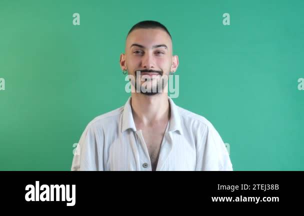 Gestures of happy man face, young male facial expressions laughing ...