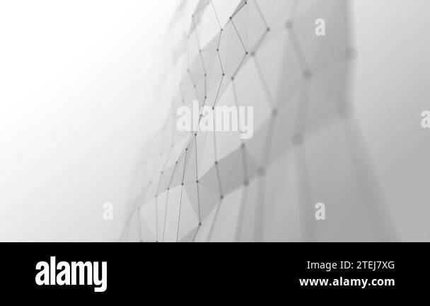 Abstract Plexus Digital Fx Technology Background Loop/ 4k animation of an abstract technology ...