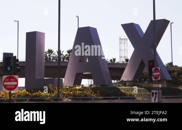Los angeles lax airport sign Stock Videos & Footage - HD and 4K Video ...