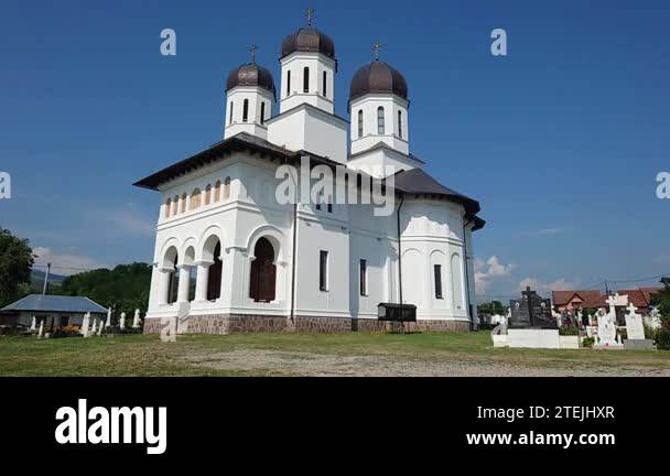 The wall church built in 1936 in Novaci is an Orthodox Christian church ...