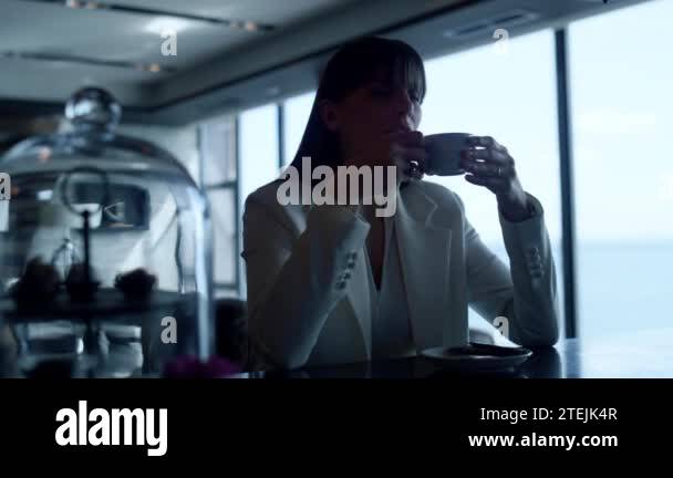 Woman thinking alone view Stock Videos & Footage - HD and 4K Video ...