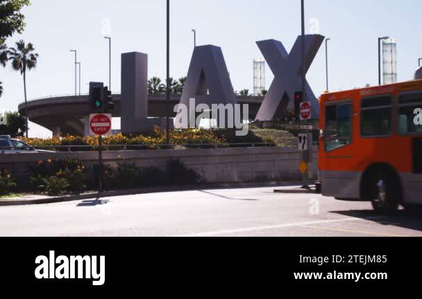 Lax airport bus Stock Videos & Footage - HD and 4K Video Clips - Alamy