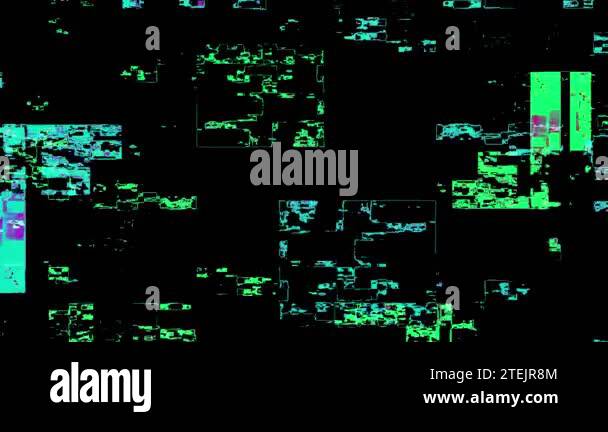 VHS noise glitch noise overlay texture pattern. Visual video effects ...