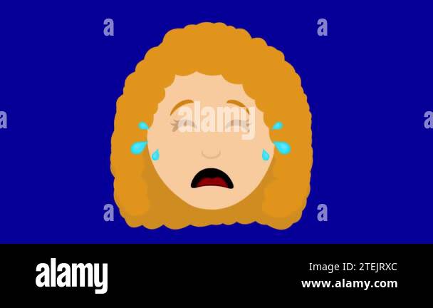 Cartoon crying woman Stock Videos & Footage - HD and 4K Video Clips - Alamy