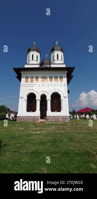 The wall church built in 1936 in Novaci is an Orthodox Christian church ...