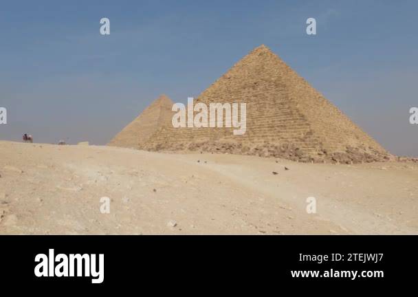 The pyramid of Menkaure is the smallest of the three main Pyramids of ...