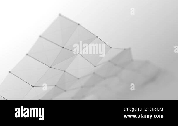 Abstract Plexus Digital Fx Technology Background Loop/ 4k animation of an abstract technology ...