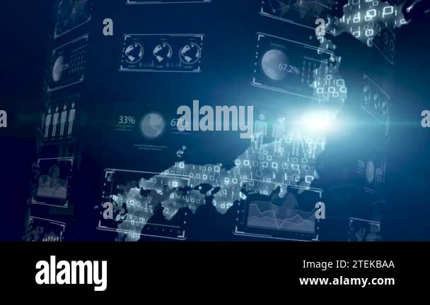 Smart city dot point connect with line, connection technology metaverse ...